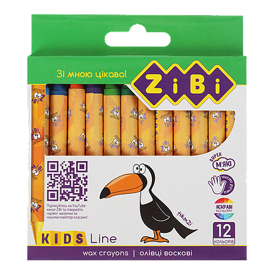 Восковые карандаши zibi | Сравнить цены и купить на Prom.ua