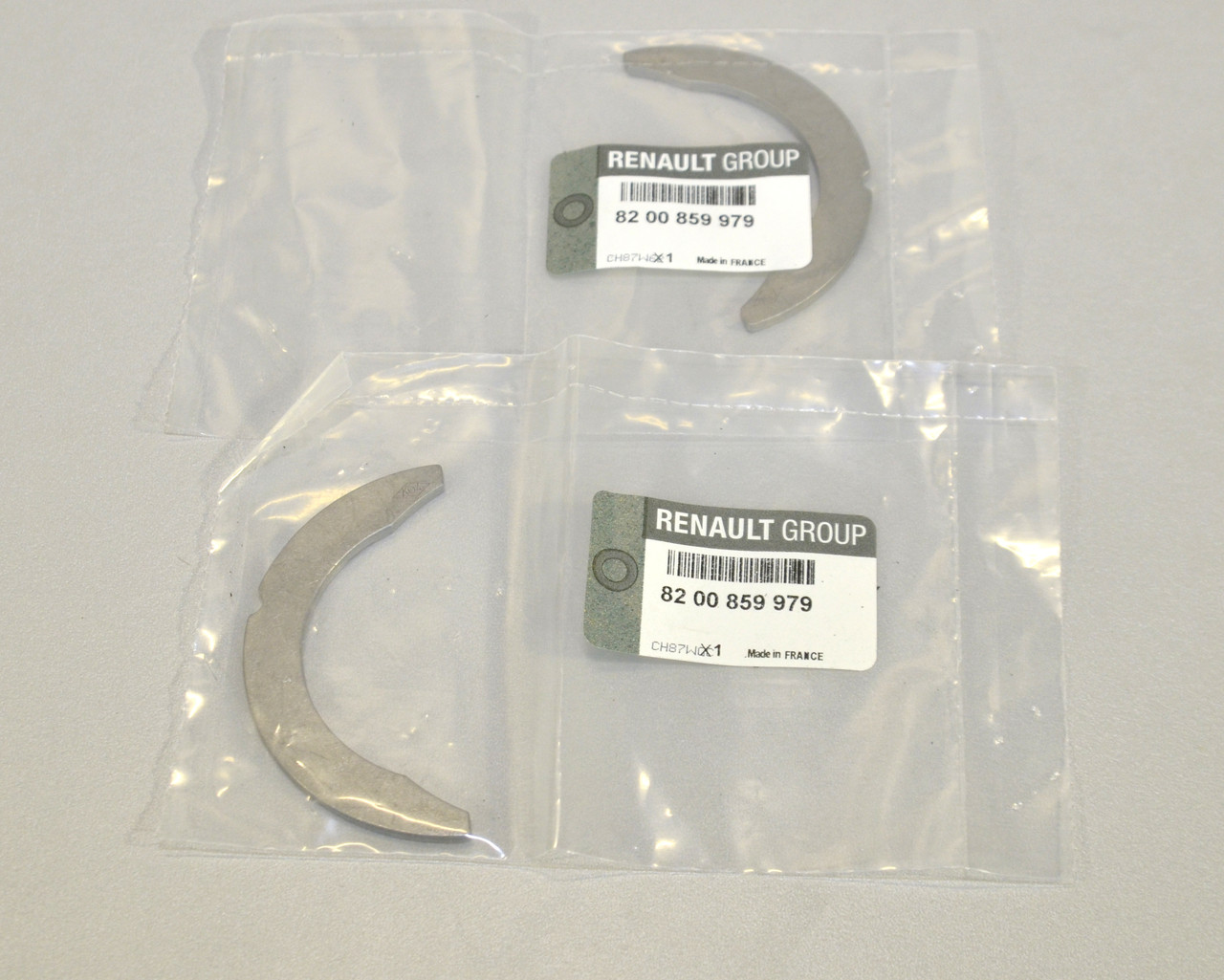 Опорный вкладыш коленчатого вала (полумесяцы) 2.80 на Renault Kangoo ...