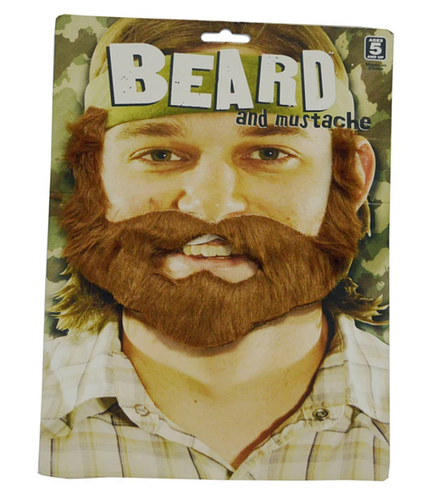 Накладная борода ABC Коричневая (ID#2044865662), цена: 169 ₴, купить на Prom.ua