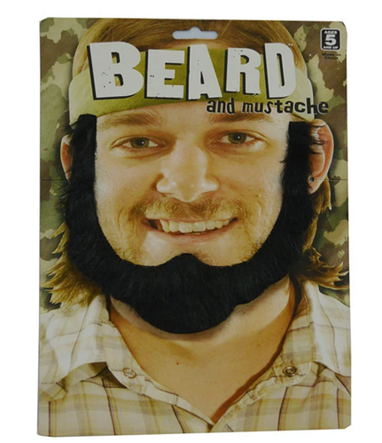 Накладна борода ABC Чорна (ID#2044873591), ціна: 169 ₴, купити на Prom.ua