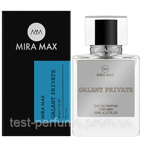 Чоловічі парфуми Mira Max GALANT PRIVATE 50 мл (аромат схожий на Givenchy Gentleman Reserve ...