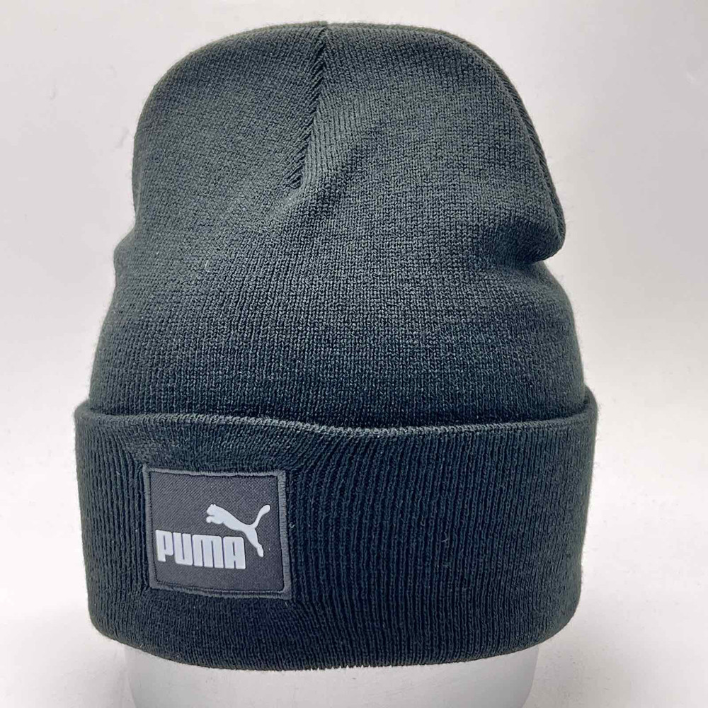 Шапка спортивная черная puma шапка мужская женская теплая (ID ...
