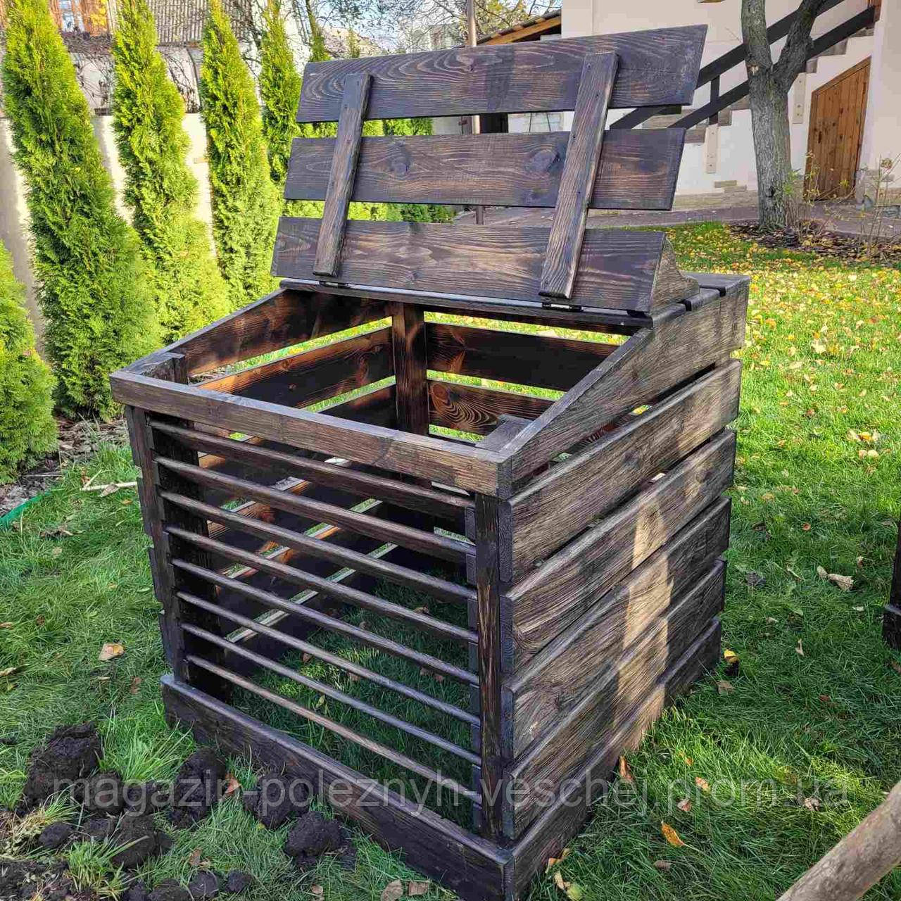Компостер садовый из дерева (ID#2046189013), цена: 7000 ₴, купить на ...