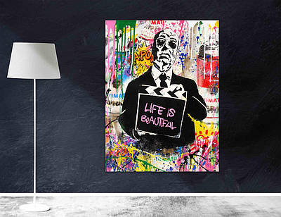 Картины Бэнкси граффити | Сравнить цены и купить на Prom.ua