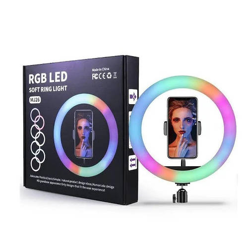 Кольцевая LED RGB MJ 26 лампа USB 26cm! Quality (ID#1523550758), цена: 574.42 ₴, купить на Prom.ua