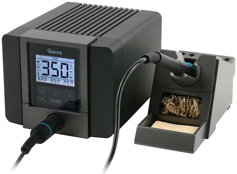 Паяльная станция Quick Ts1200a Паяльник с датчиком температуры 120 Вт Id 1001996523 цена