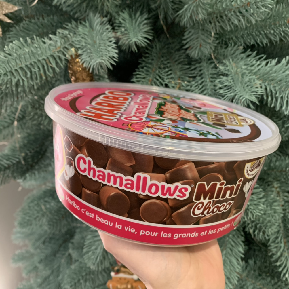 Haribo Chamallows Mini Choco Міні маршмеллоу в шоколаді 280g (ID ...