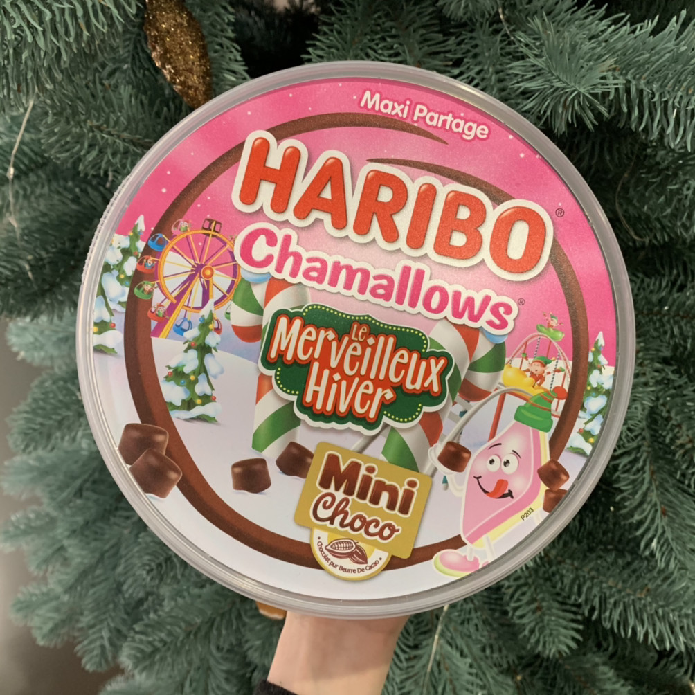 Haribo Chamallows Mini Choco Міні маршмеллоу в шоколаді 280g (ID ...