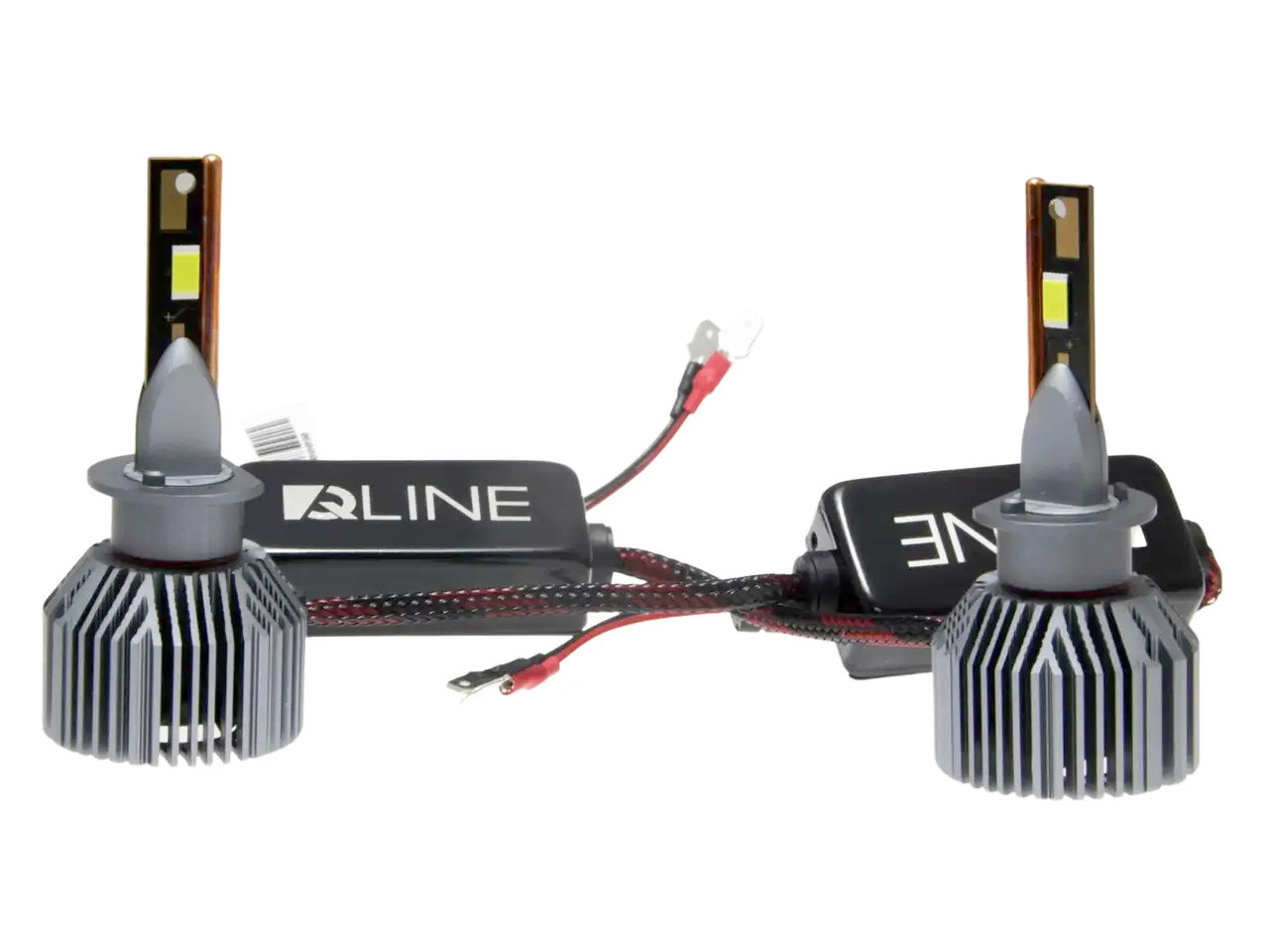 Светодиодные LED лед лампы QLINE ULTRA +200% цоколь H1 110W/комплект ...