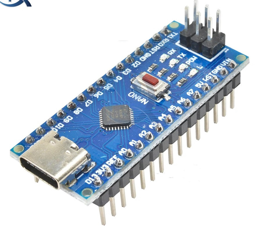 Микроконтроллер Arduino Nano ATMega328P USB TYPE-C: продажа, цена в ...