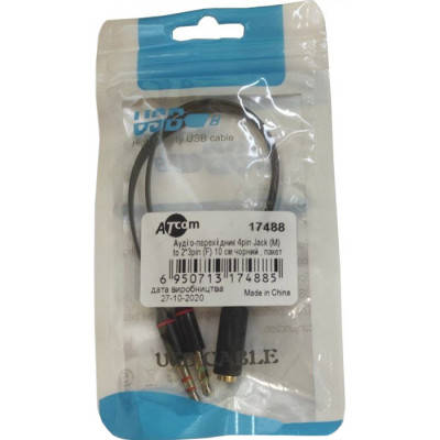 Переходник 4pin Jack M to 2*3pin F 0.1m Atcom 17488 smart, цена: 198 ...