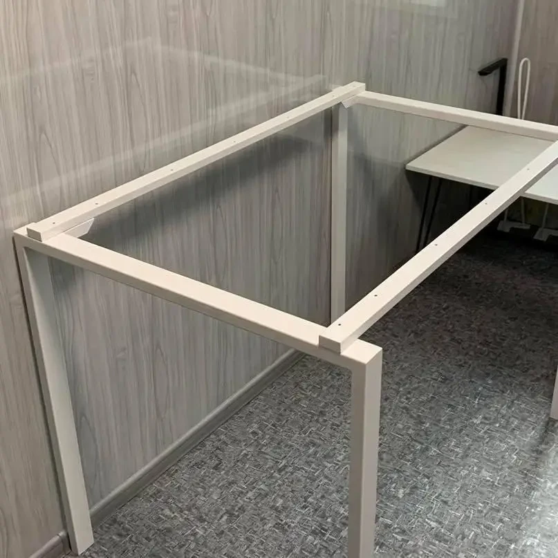 Каркас для столу розбірний Ефект ширяння стільниці ЛОФТ Білий 1200х700х720 мм пр 50х25