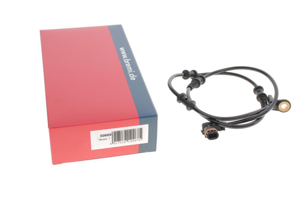 Датчик ABS (передний) MB M-class (W164) 05-11 BREMI 50669 UA61