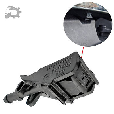 Форсунка омывателя лобового стекла Volkswagen Touareg '03-07 левая ...