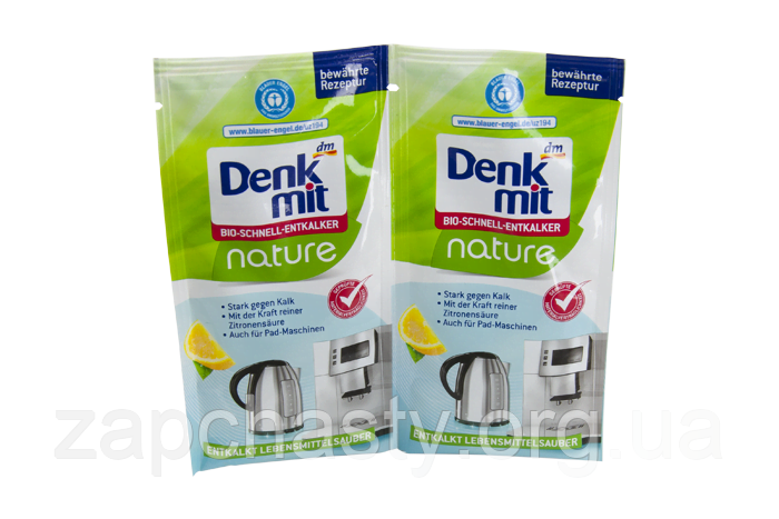 Средство от накипи для кофемашин DenkMit Bio Schnell Entkalker (2 штуки ...
