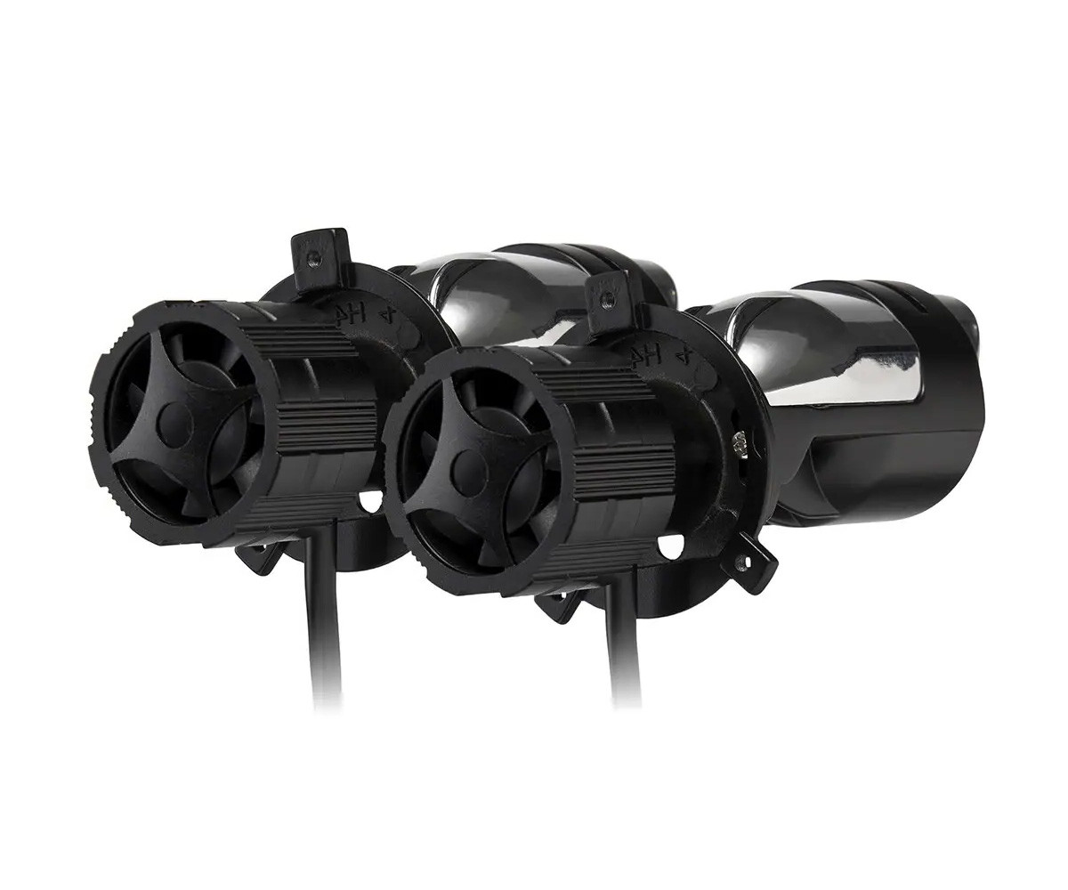 Світлодіодні LED лед лампи лінзи A80 цоколь H4, міні бі-лінзи 5700К з ...