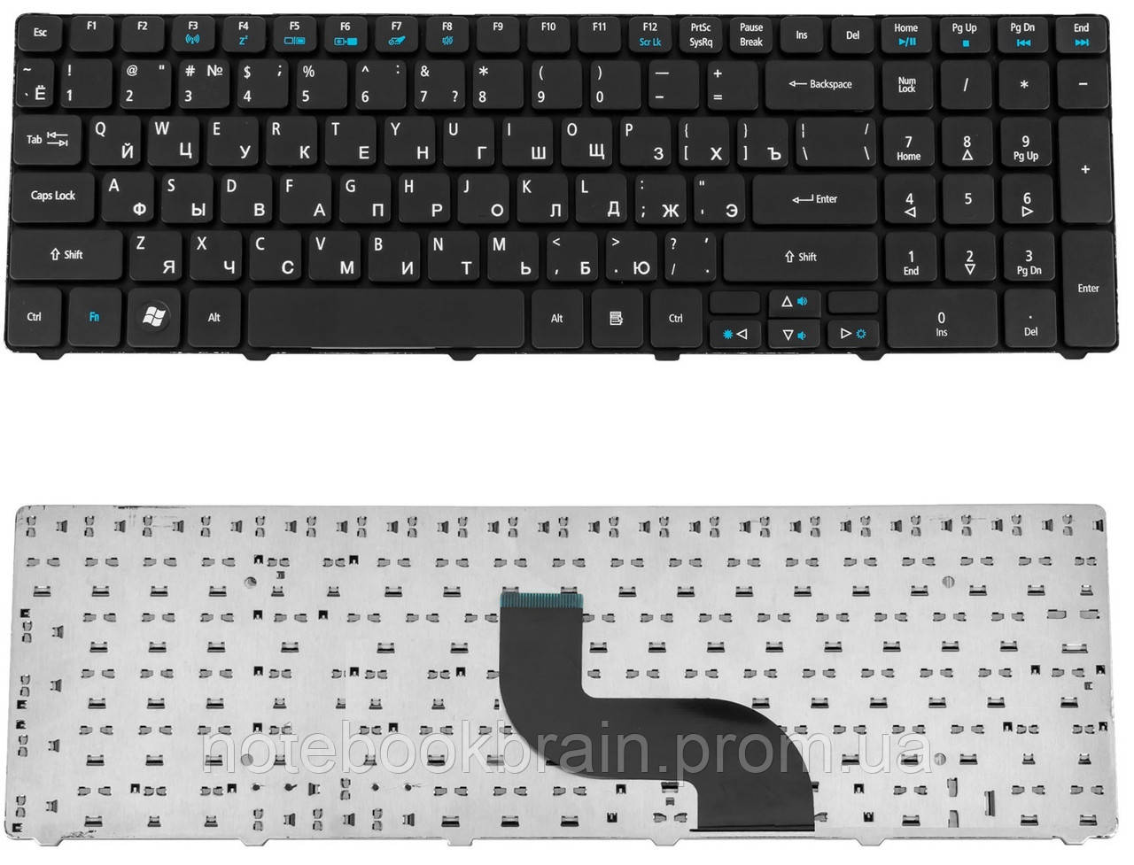 Клавиатура Acer Aspire 9J.N9482.E0F 9Z.N1H82.10R 9Z.N1H82.30G (ID ...