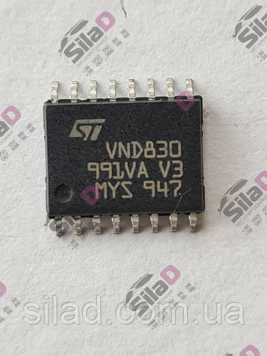 Мікросхема VND830 STMicroelectronics корпус SO-16L, цена: 650 ₴, купить на Prom.ua