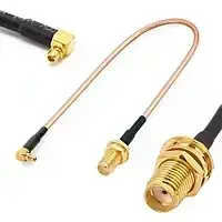 Пигтейл MMCX (MMCX - гнездо SMA), 10cм (ID#2052269126), цена: 90 ...