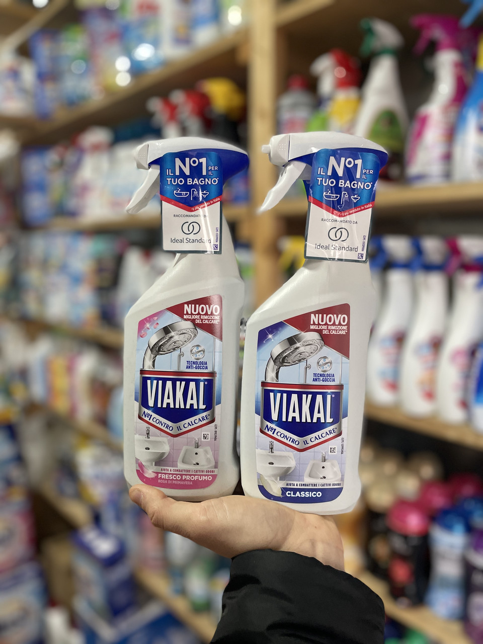 Чистячий та дезінфікуючий засіб для ванної Viakal Antikal , 500мл (ID ...