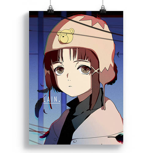 Плакат Експерименти Лейн | Serial Experiments Lain 04 (ID#2052790327 ...