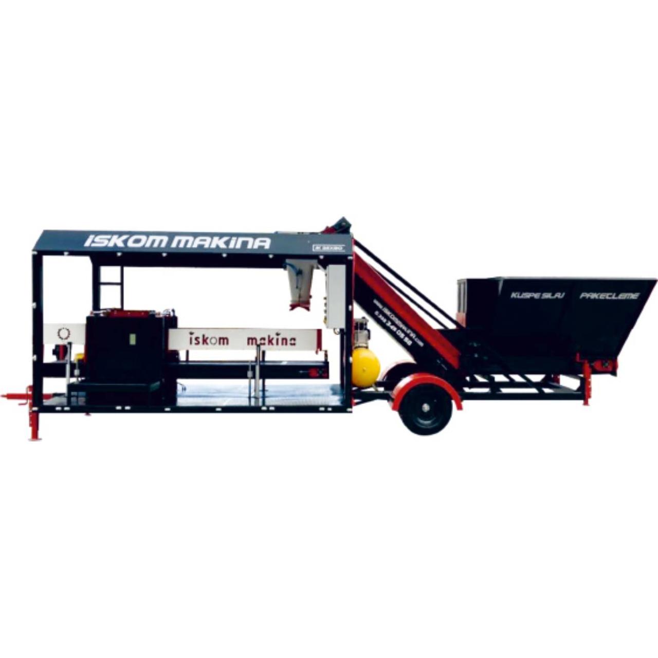 Однолинейная машина İskom Makina HR для упаковки силоса, мякоти и мелко ...