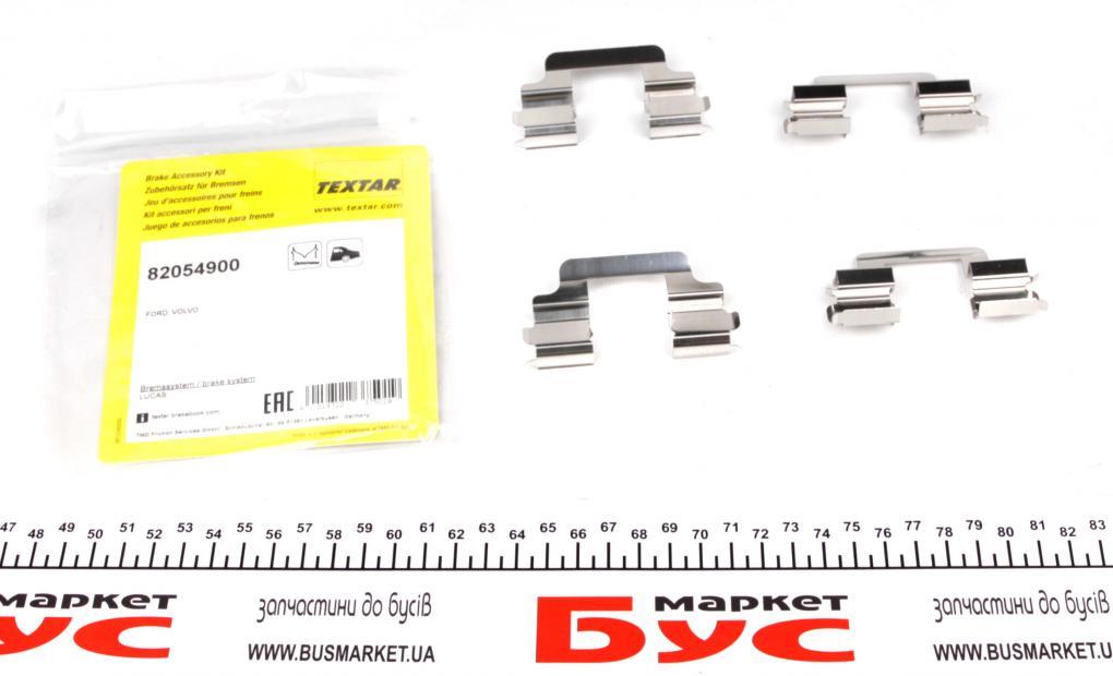 Планка супорта (заднього) прижимна (к-кт) VW T5 (Lucas) TEXTAR 82054900 ...