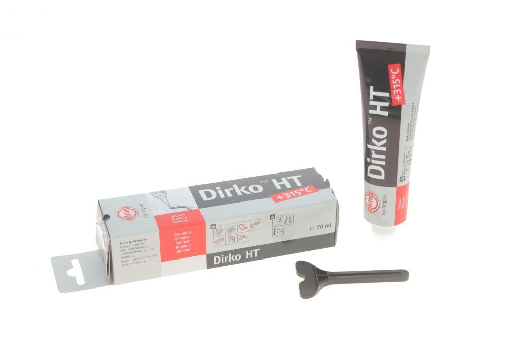 Герметик Dirko HT (-60°C +315°C) 70мл (чорний) ELRING 006.553 UA61 (ID ...