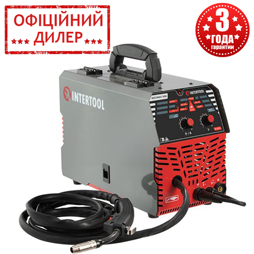Полуавтомат инверторный MIG/MMA-160A Intertool STP DT-4010 (230 В, 20-160 А) сварочный ...
