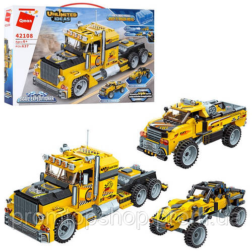 Конструктор Qman 42108 637 деталей h (ID#2053567896), цена: 1065 ...