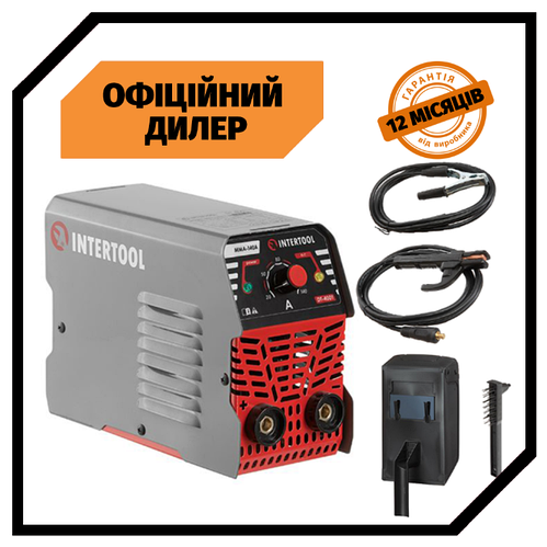 Зварювальний інверторний апарат MMA-140A Intertool PAK DT-4001 Зварювальний інвертор для дачі ...