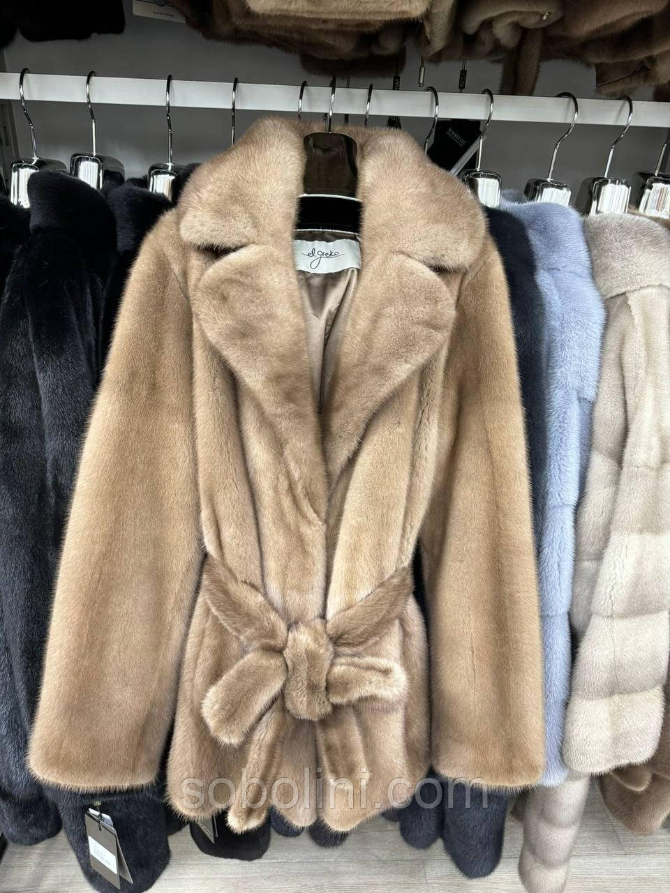 Норкова шубка в наявності продаж ціна у Києві Жіночі шуби від Хутряна фабрика Tm Sobolini в