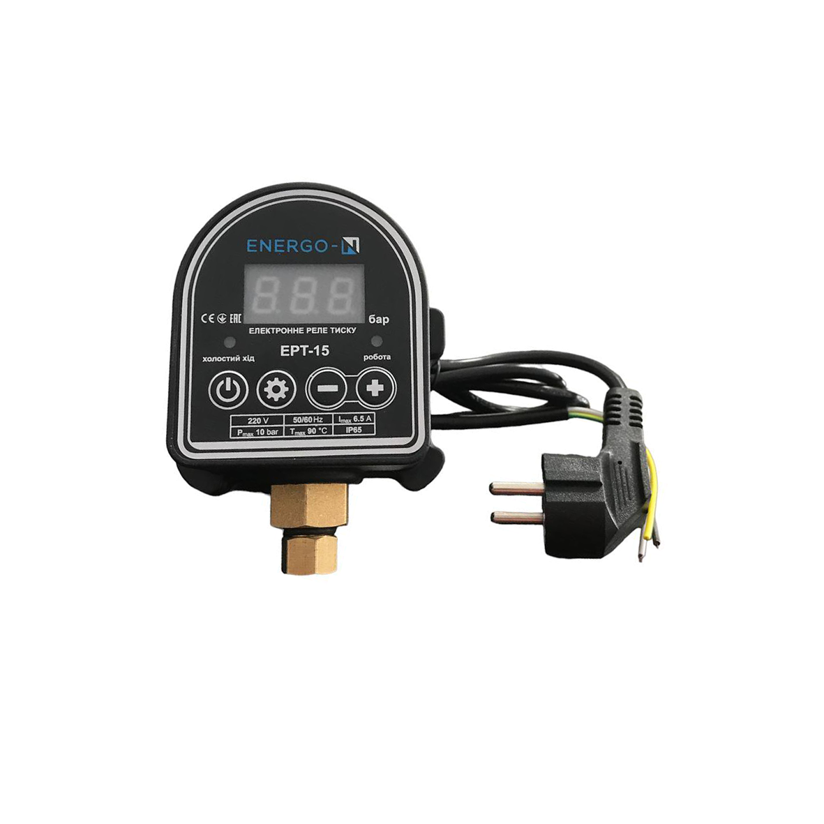 Автоматика для водяного насоса ENERGO-N EPT-15 Контроллер давления насоса с защитой сухого хода ...