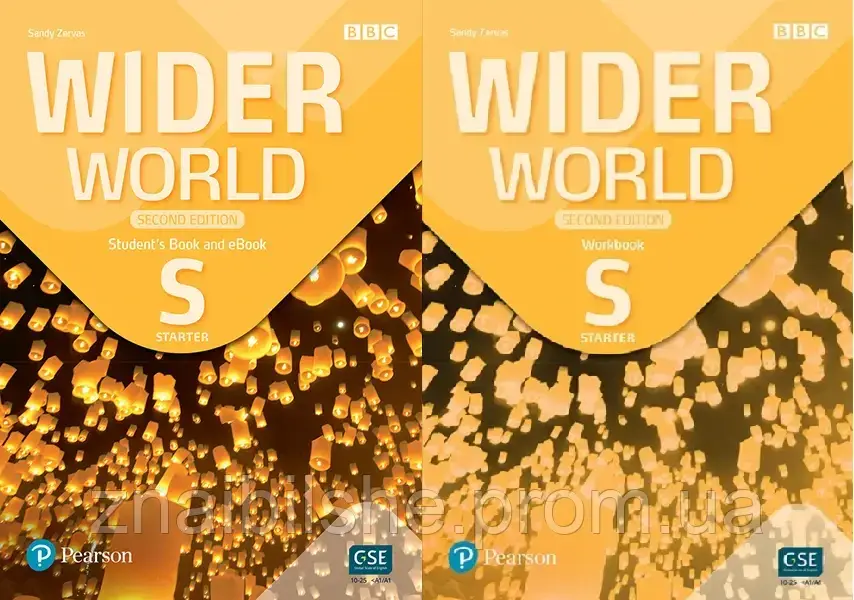 Wider World Starter Second Edition Student's Book + Workbook (підручник+зошит), цена: 1315 ...