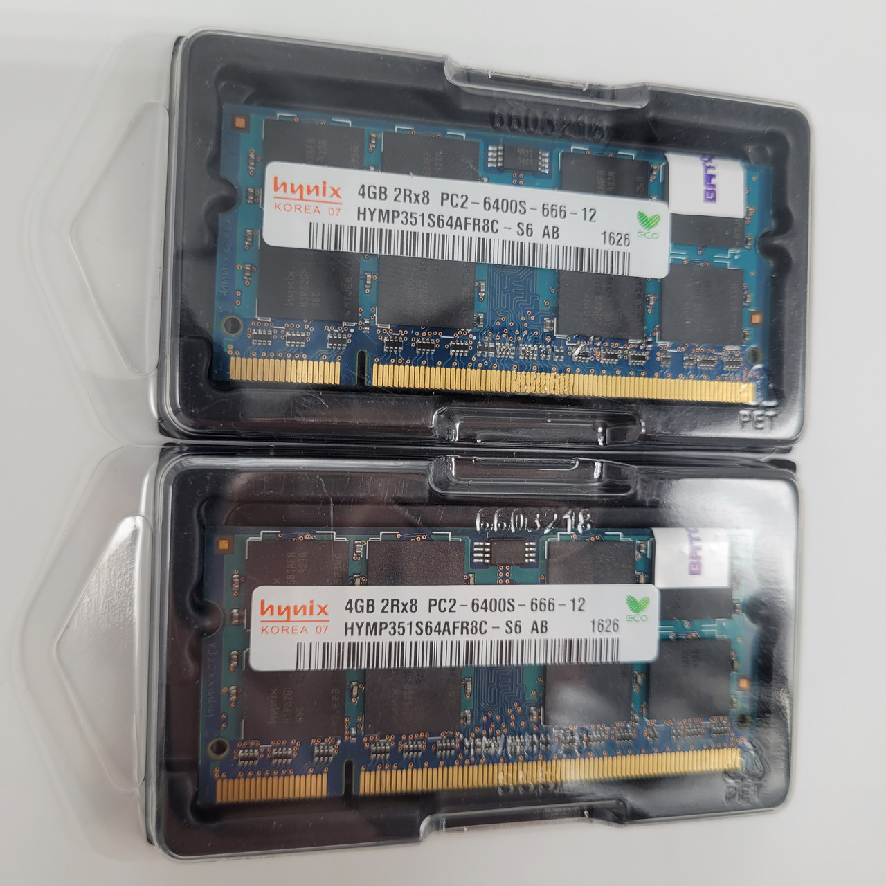 Оперативна пам'ять для ноутбука Hynix SODIMM DDR2 8Gb (4Gb+4Gb) 800MHz ...