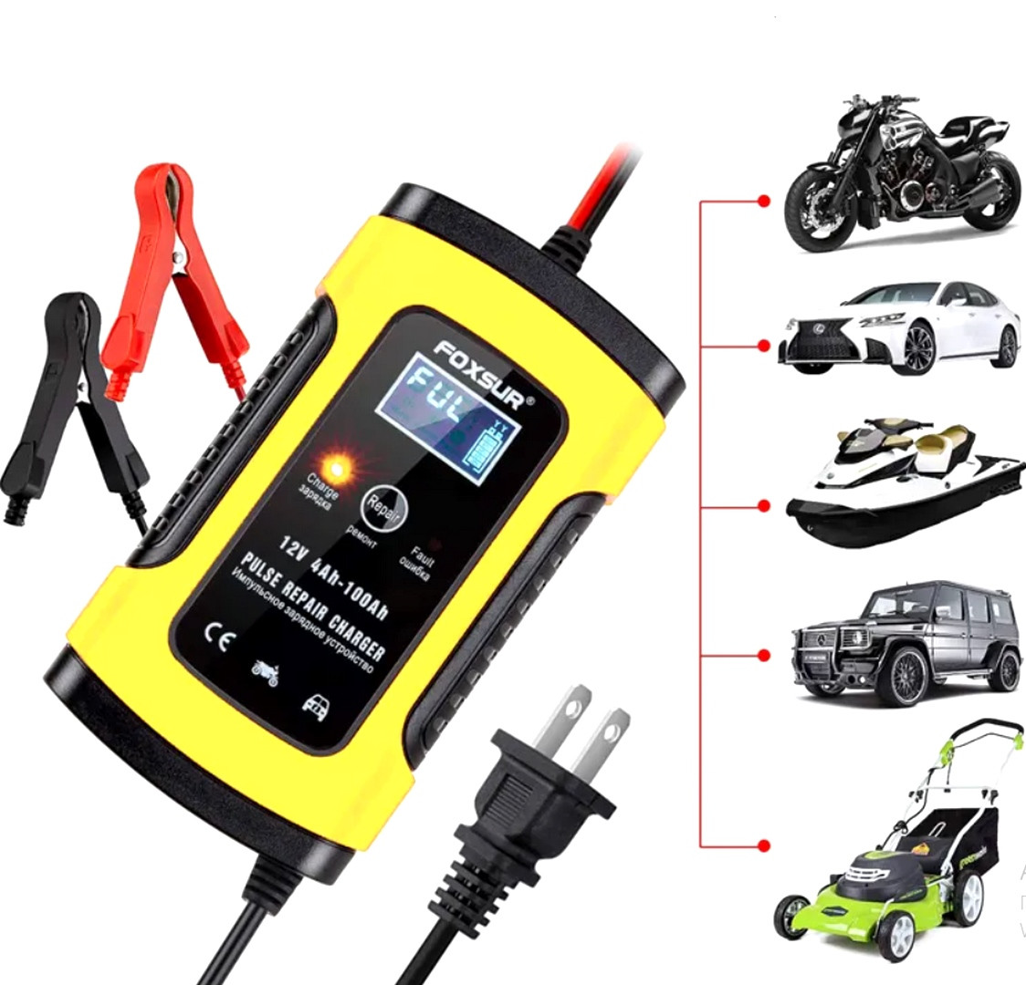 Автомобильное импульсное зарядное устройство (12V/ 5-6A), импульсная ...