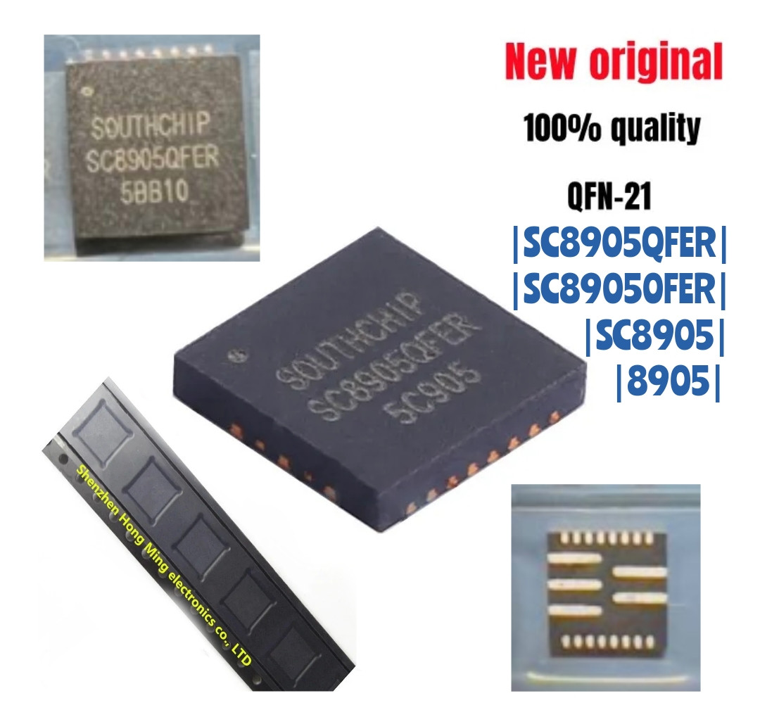 Чип SC8905QFER мікросхема контролер CHIP DC конвертор QFN21 повербанк пускова станція ecoflow ...