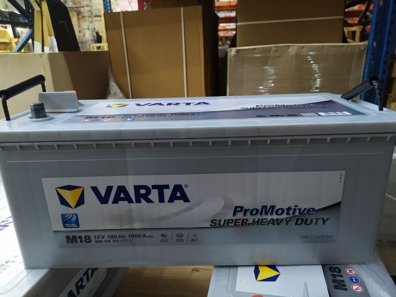 Аккумулятор 180Ah-12v VARTA PM Silver(M18) (513x223x223),обратная ...