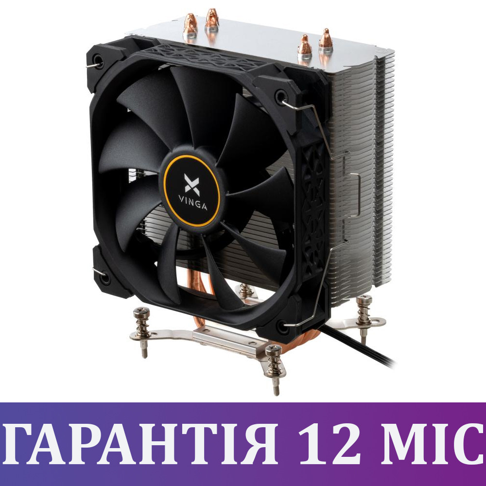 Башенный кулер для процессора для 4 pin PWM AMD/Intel Vinga CL3023, пк ...