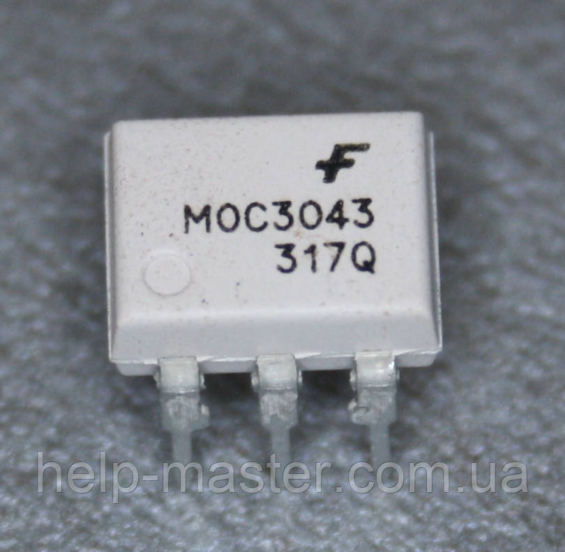 Оптрон MOC3043 (DIP-6): продажа, цена в Киевской области. Интегральные микросхемы от "Интернет ...