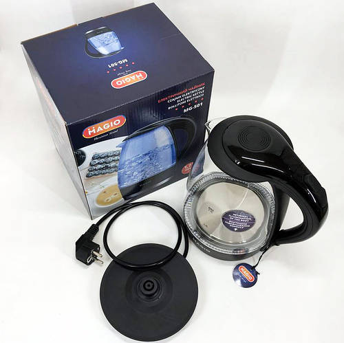 Электрочайник с подсветкой MAGIO MG-501 | Тихий электрический чайник | GL-453 Электронный чайник ...