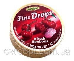 Льодяники Fine Drops Woogie зі смаком вишні, 200 гр: продажа, цена в ...