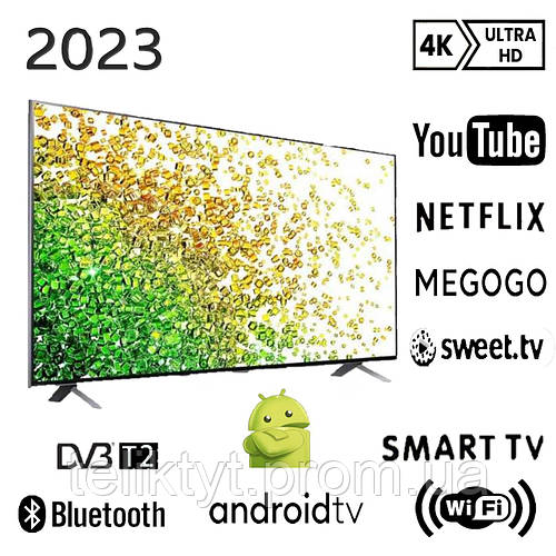 Телевизор 34 дюйма Smart TV 4K Android 11 WiFi (ID#2058096871), цена ...