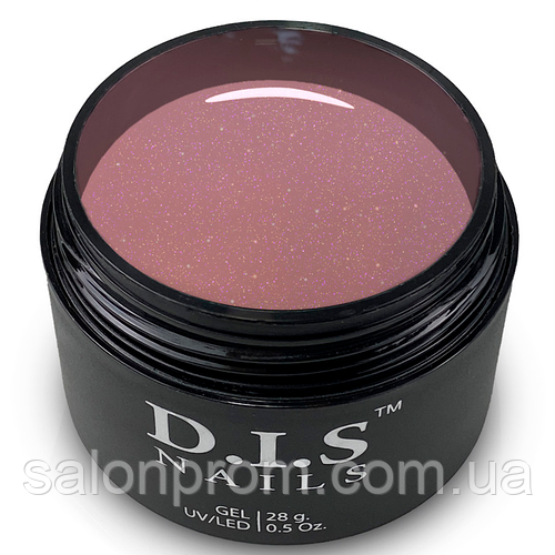 DIS Nails Hard Avalon & Shimmer - камуфлирующий твердый гель с шиммером ...