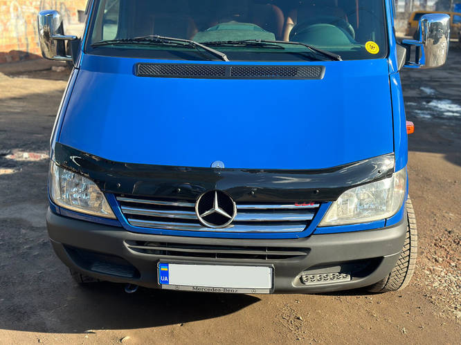 Дефлектор капота 2000-2006 (EuroCap) для Mercedes Sprinter W901-905 рр ...
