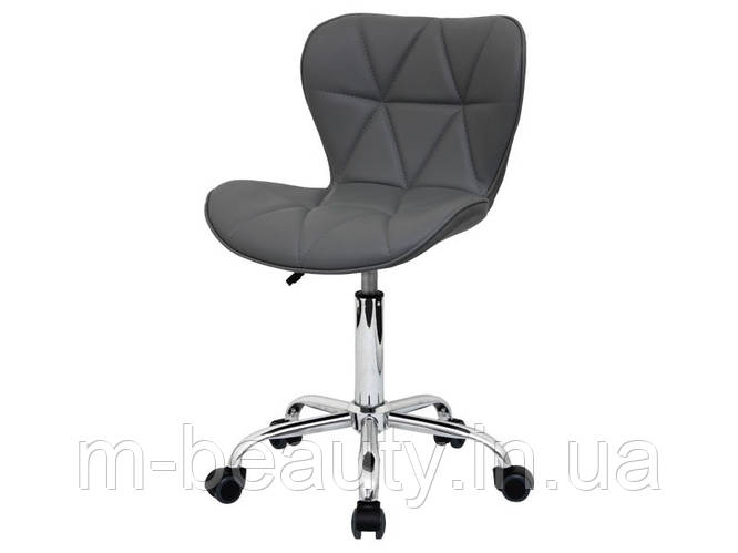 Стульчик для мастера и клиента маникюра 161 Антрацитовый маникюрный ...