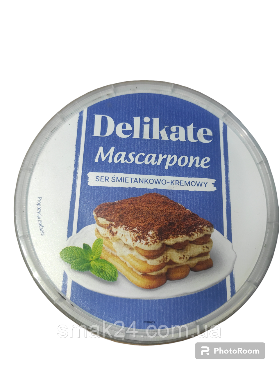 Сыр Маскарпоне Mascarpone Delikate ser śmietankowo-kremowy 250г Польша ...