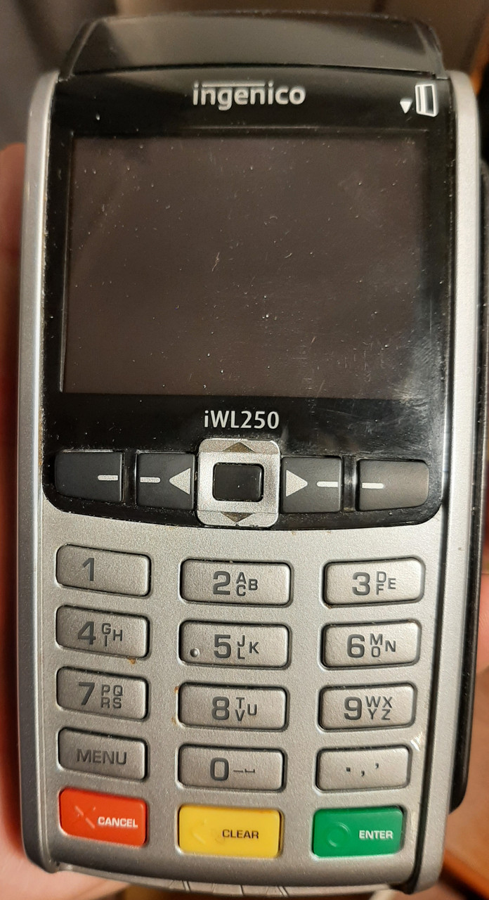 POS-термінал INGENICO iWL250 (без зарядної станції і підставки, б\у без ...