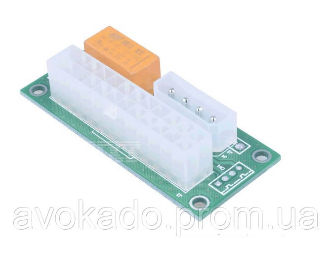 Синхронизатор блоков питания ADD2PSU, MOLEX , 1 х 20+4, цена за штуку ...