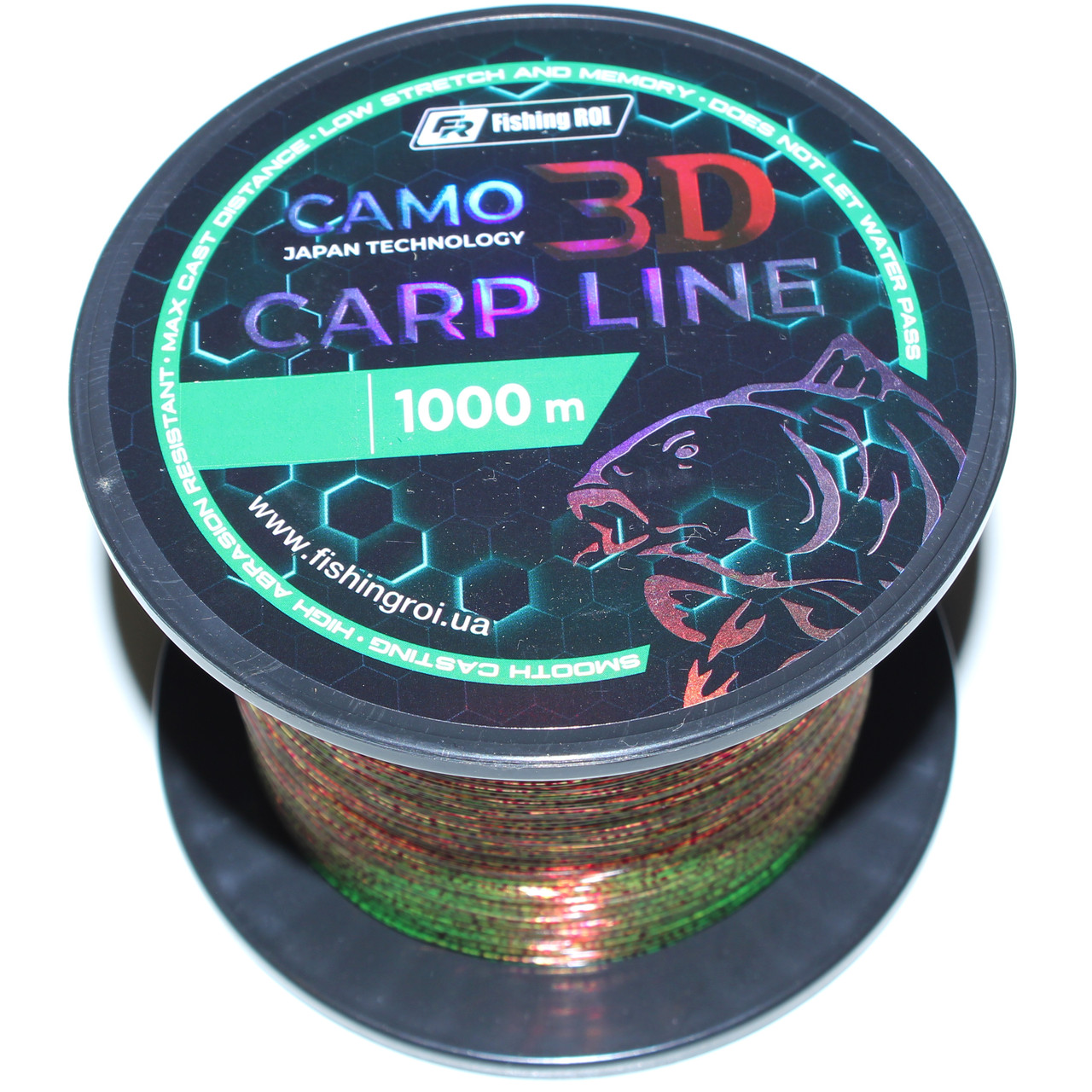 Леска 3D невидимая Camo Green 1000m: продажа, цена в Виннице. Лески и ...